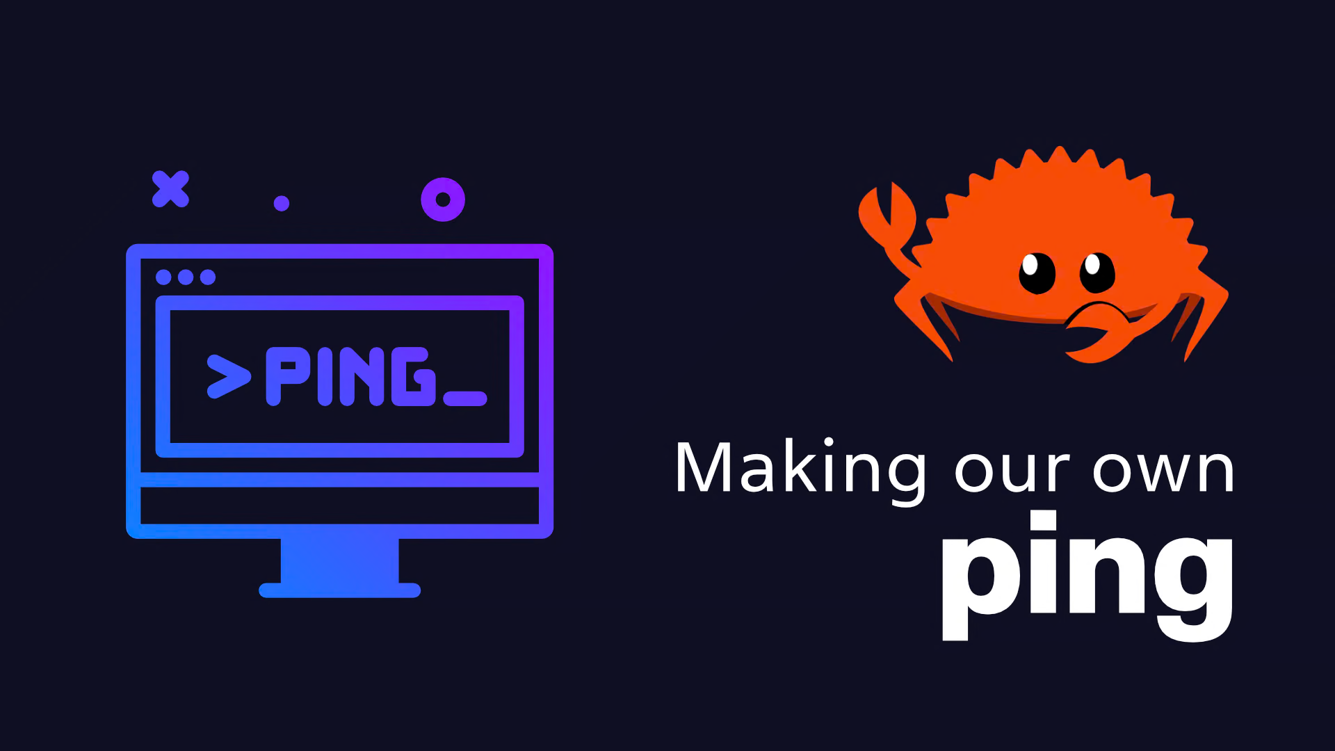 Making our own ping